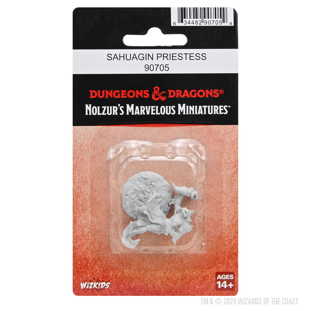 D&D Nolzur's Marvelous Miniatures Sahuagin Priestess 90705 – Tyton Games